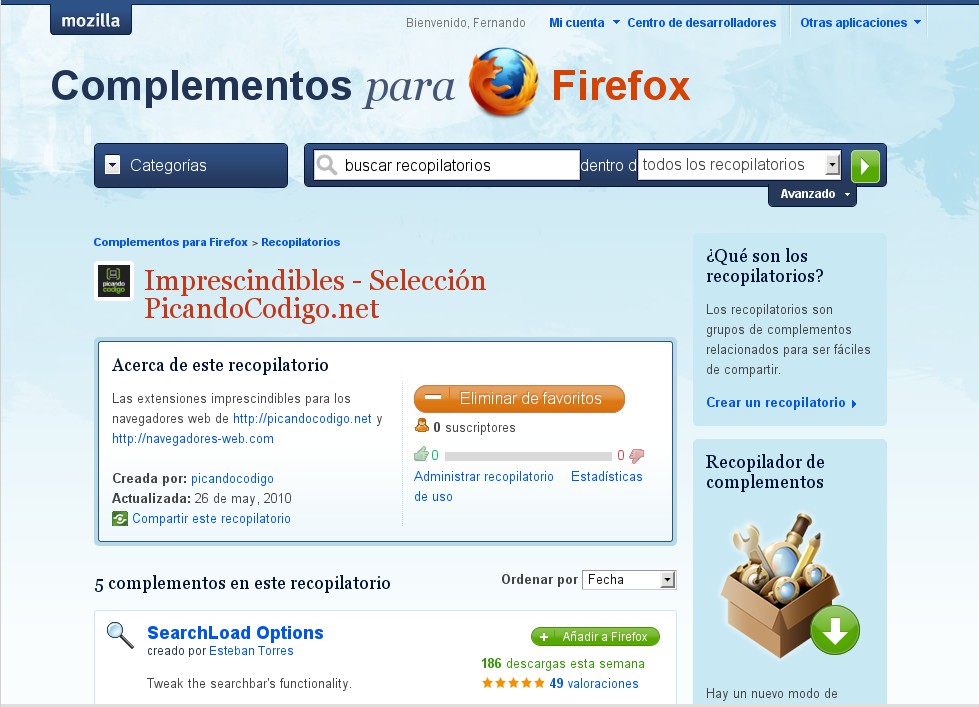 Complementos imprescindibles para Firefox | Navegadores Web